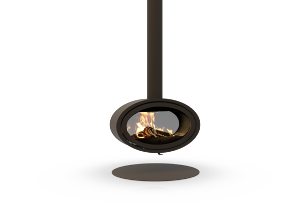 Dik Geurts Oval Tunnel Fixed Wood Stove | Scottish Stove Centre